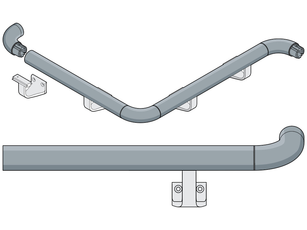 SHR40 Handrails | Handrails | Polysales