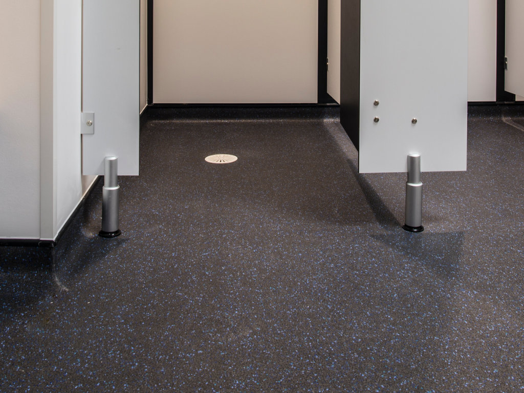 Black Volta Vinyl Flooring | Polysafe Hydro Evolve | Polysales