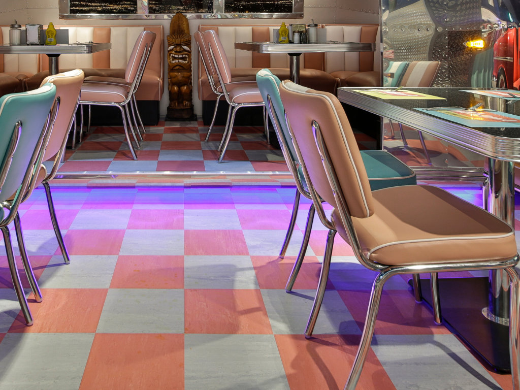 Mourne Grey Vinyl Flooring | Polyflex Plus PU | Polysales