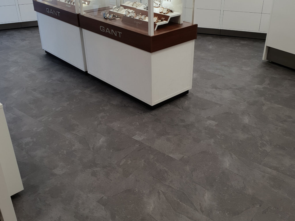 Urban Slate Vinyl Flooring | Expona Commercial Stone and Abstract PUR ...