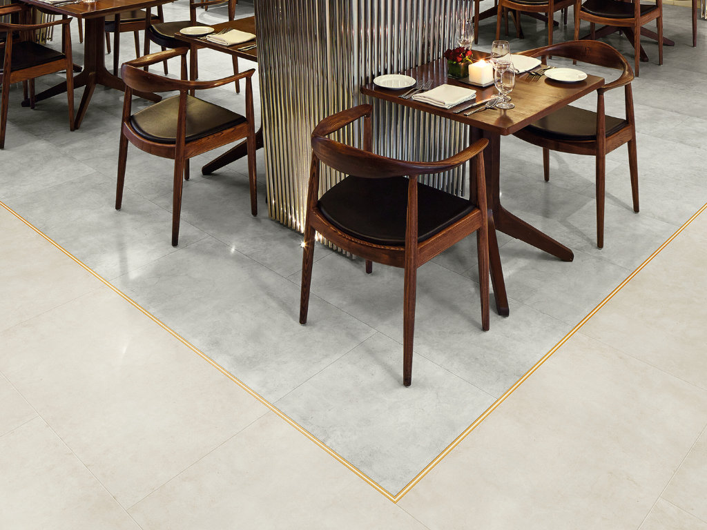 Venetian Marble Vinyl Flooring | Expona Bevel Line Stone PUR | Polysales